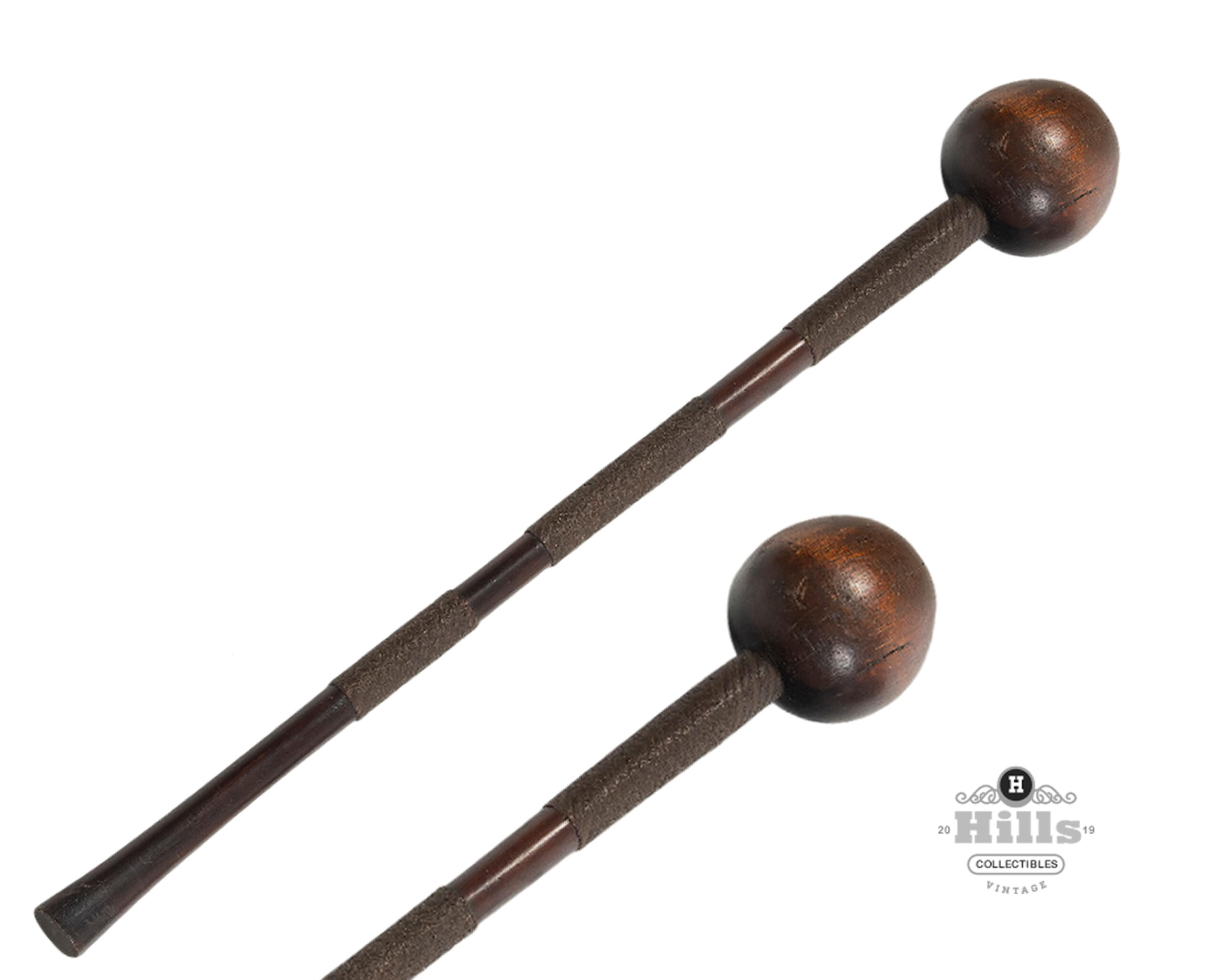 Prestige Zulu Wire-Bound Knobkerrie (Iwisa) - TribalArt.com
